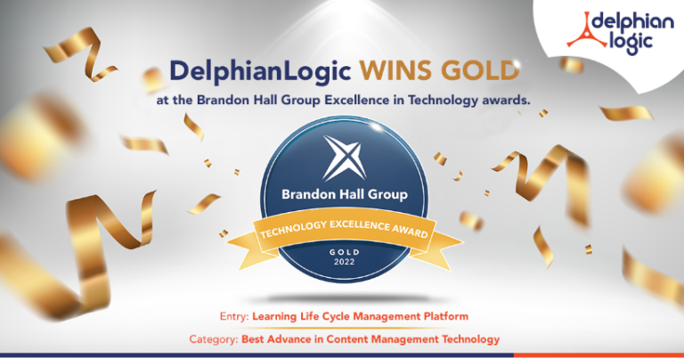 DelphianLogic Wins Gold at 2022 Brandon Hall Group Excellence in Technology Awards - DelphianLogic